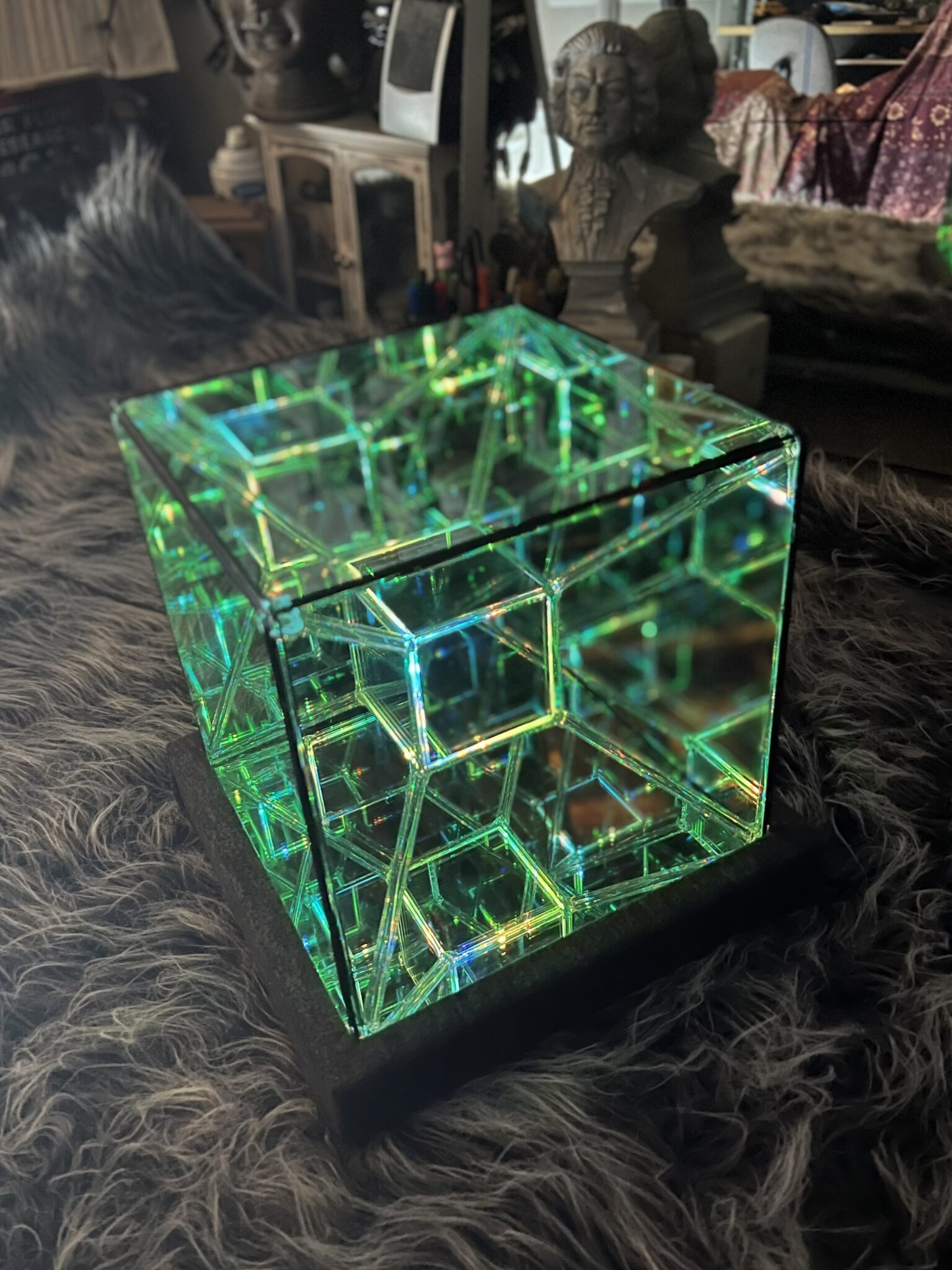 Tesseract Sculptures | Geometric Art | Nicky Alice