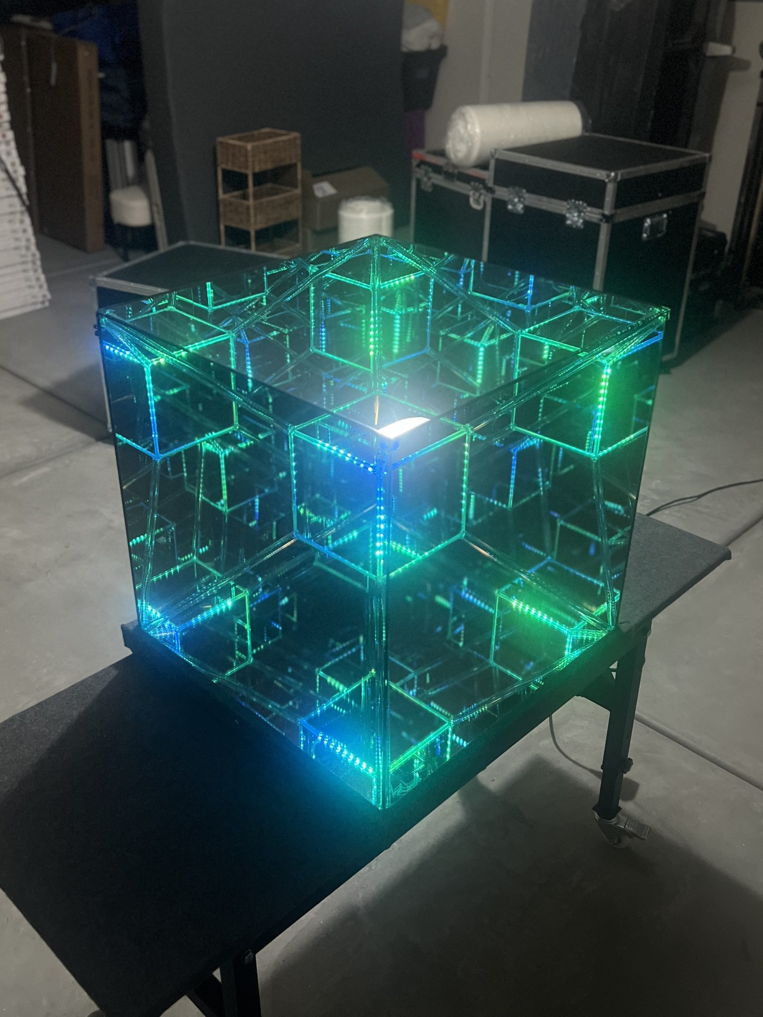 Tesseract Sculptures | Geometric Art | Nicky Alice