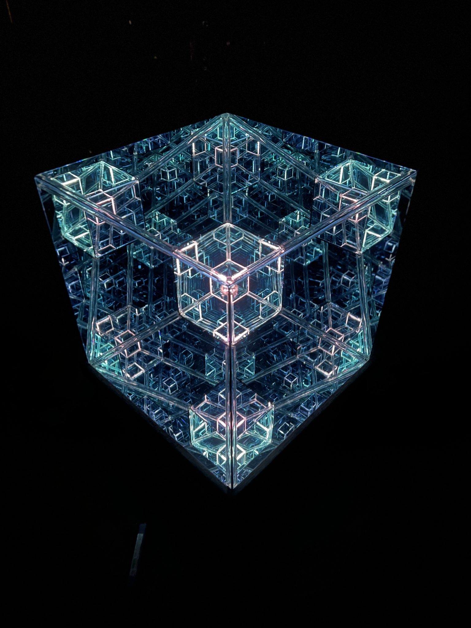 Tesseract Sculptures | Geometric Art | Nicky Alice